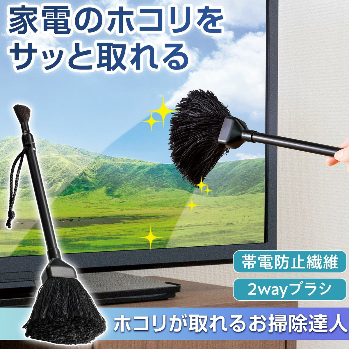 Dual Head Anti-Static Dust Brush – Ema's Table