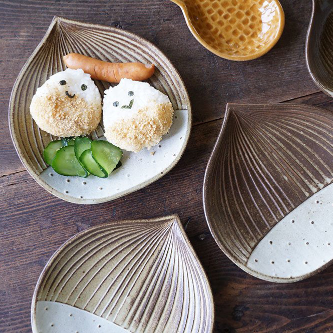 Yoshizawa Chestnut Plate 6.5" – Ema's Table