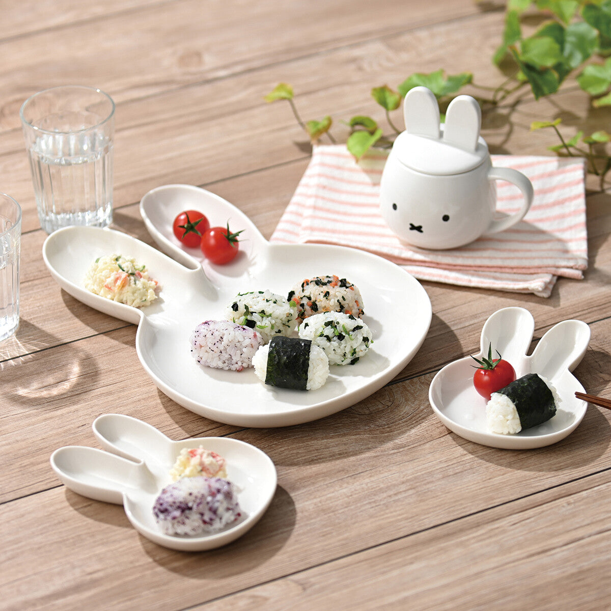 Miffy Die-Cut Plate 8.5” – Ema's Table