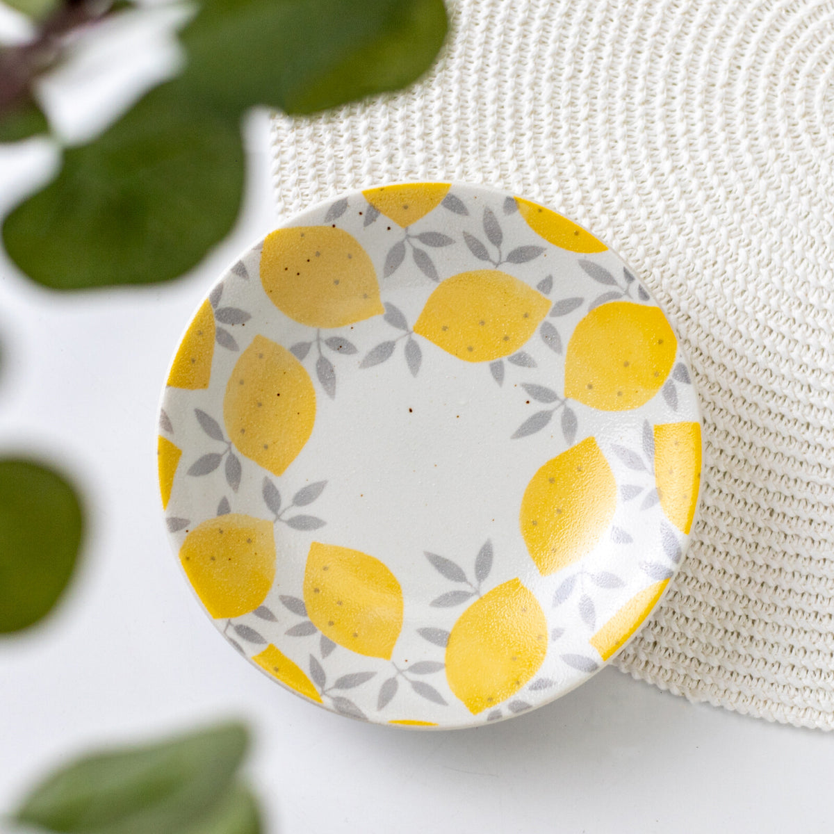 Summer Lemon Plate 6.5" – Ema's Table