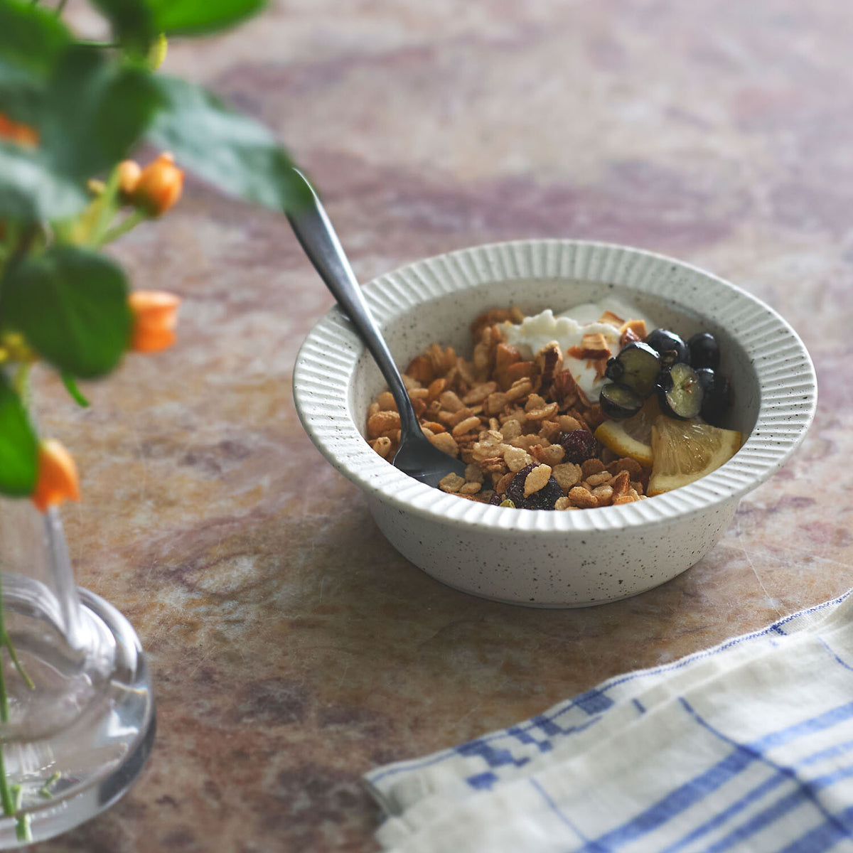 Conti Textured Sand Pattern Bowl 5.5” – Ema's Table