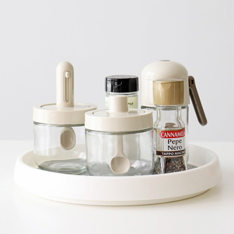 Rotating Tray Seasoning Container Organizer – Ema's Table