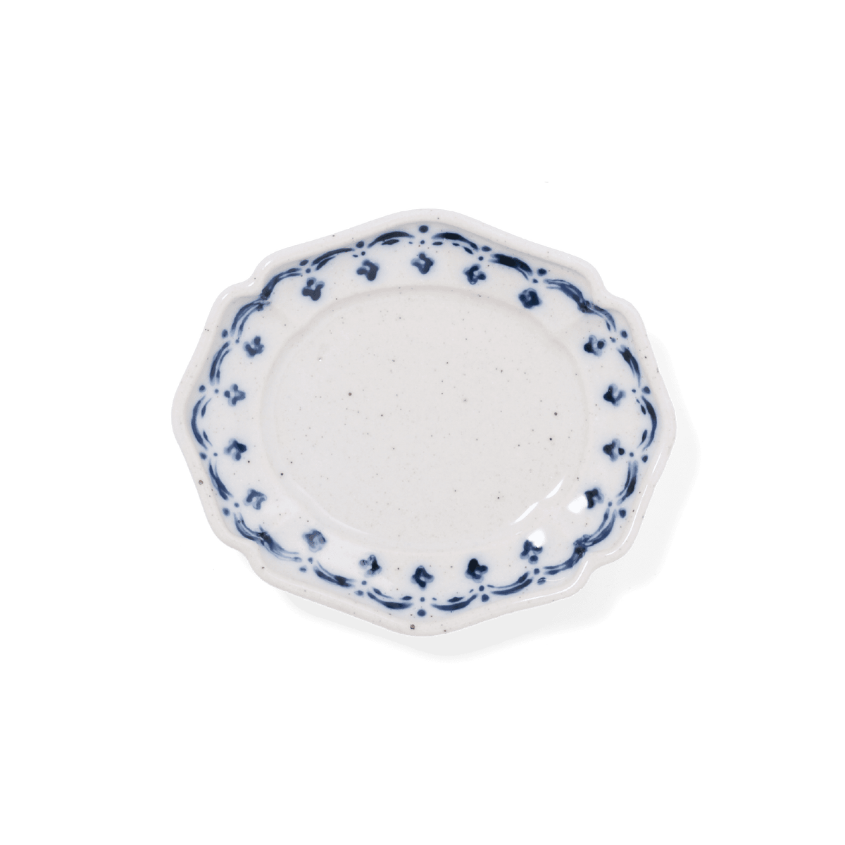 Vignette Oval Plate 4” – Ema's Table