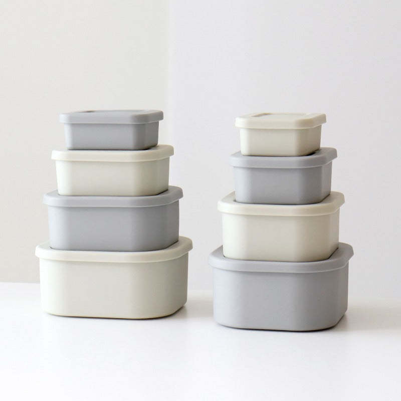 Square Silicone Storage Container – Ema's Table