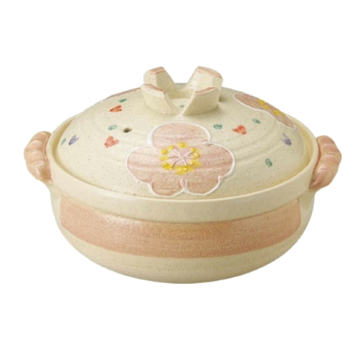 Banko-yaki Pink Flower Clay Pot – Ema's Table