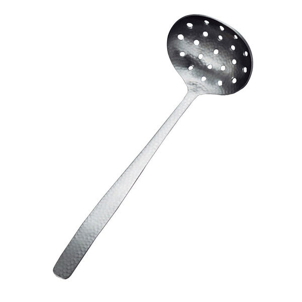 Hammered Pattern Slotted Ladle – Ema's Table
