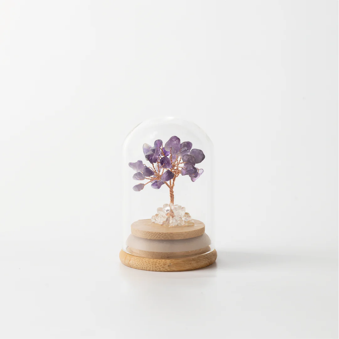 Preserved Purple Crystal Tree – Ema's Table