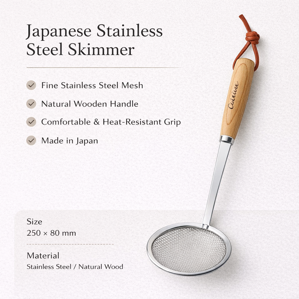 Two-Tone Frying Skimmer – Ema's Table