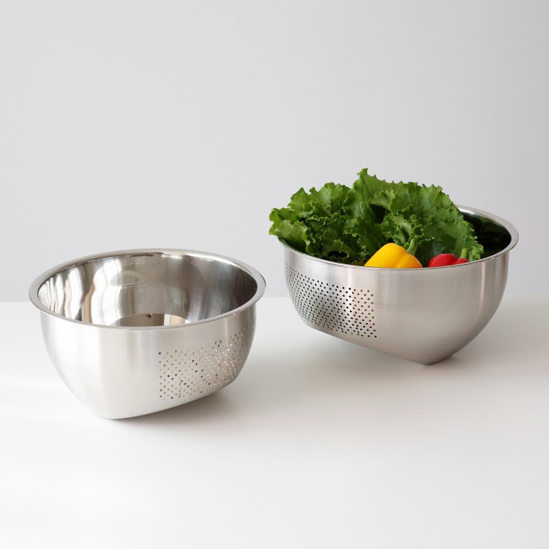 Non-Tipping Rice Washing & Straining Bowl – Ema's Table