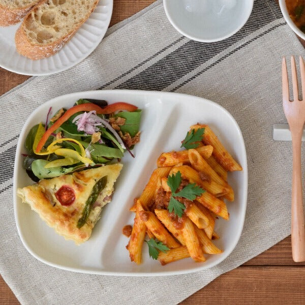 Square Divided Plate 8.5" – Ema's Table