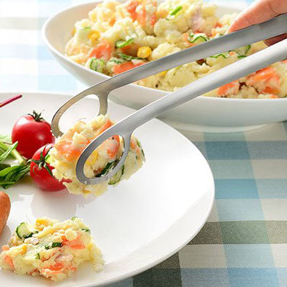 Stainless Steel Frying Tongs – Ema's Table