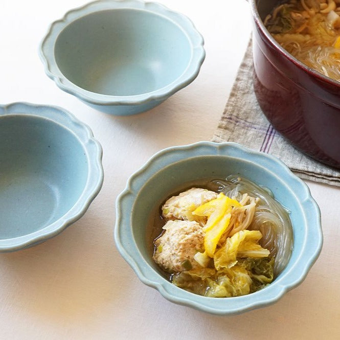 Yoshizawa Blue-Gray Western Soup Bowl 5.5" – Ema's Table