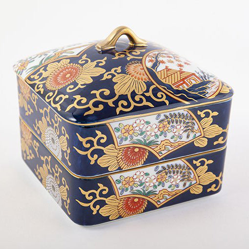 Japanese Two-Tiered Square Box – Ema's Table
