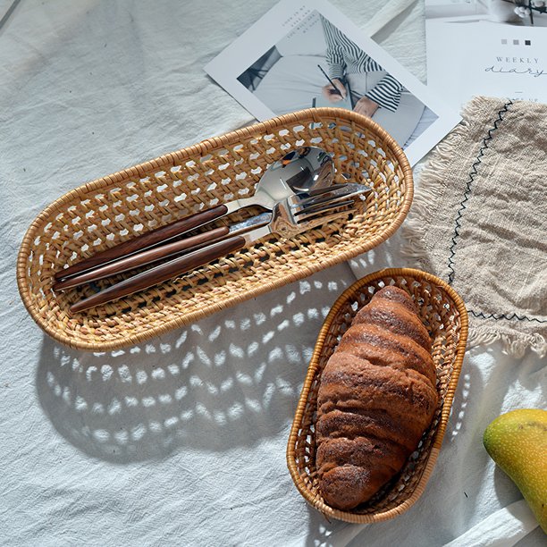 Bamboo Storage Basket – Ema's Table