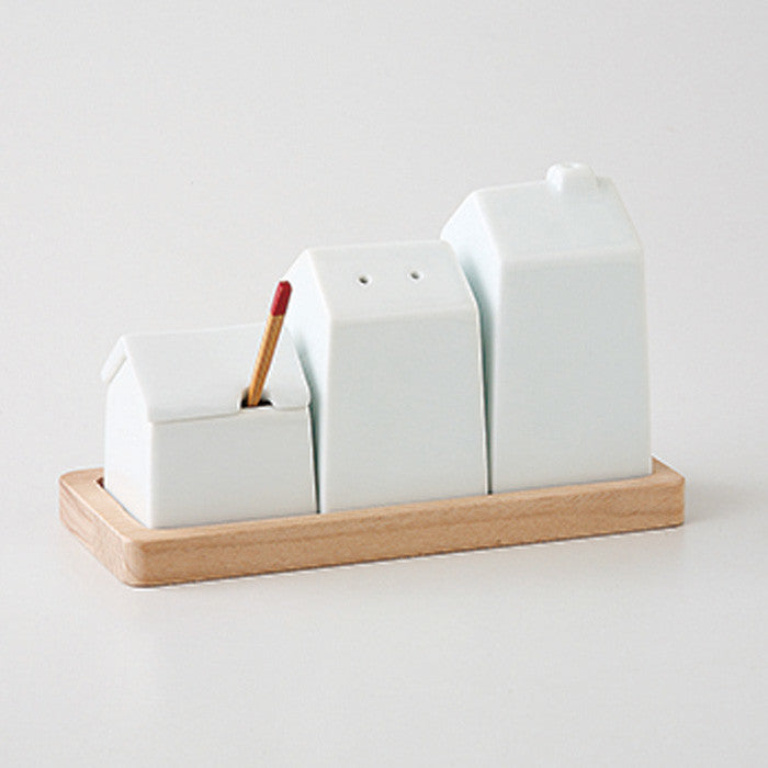 House Shape Seasoning Container Set – Ema's Table