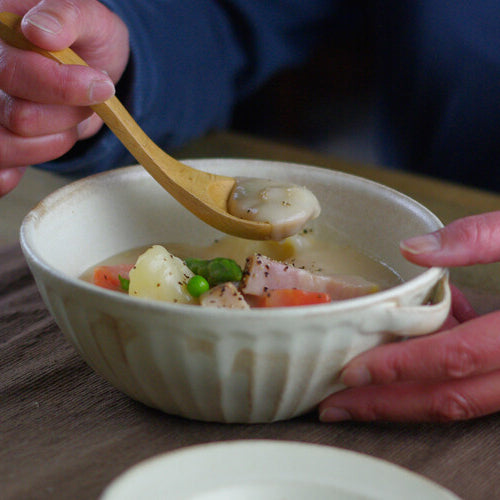 Mashiko Ware Double Handle Soup Bowl 5" & 6.5" – Ema's Table