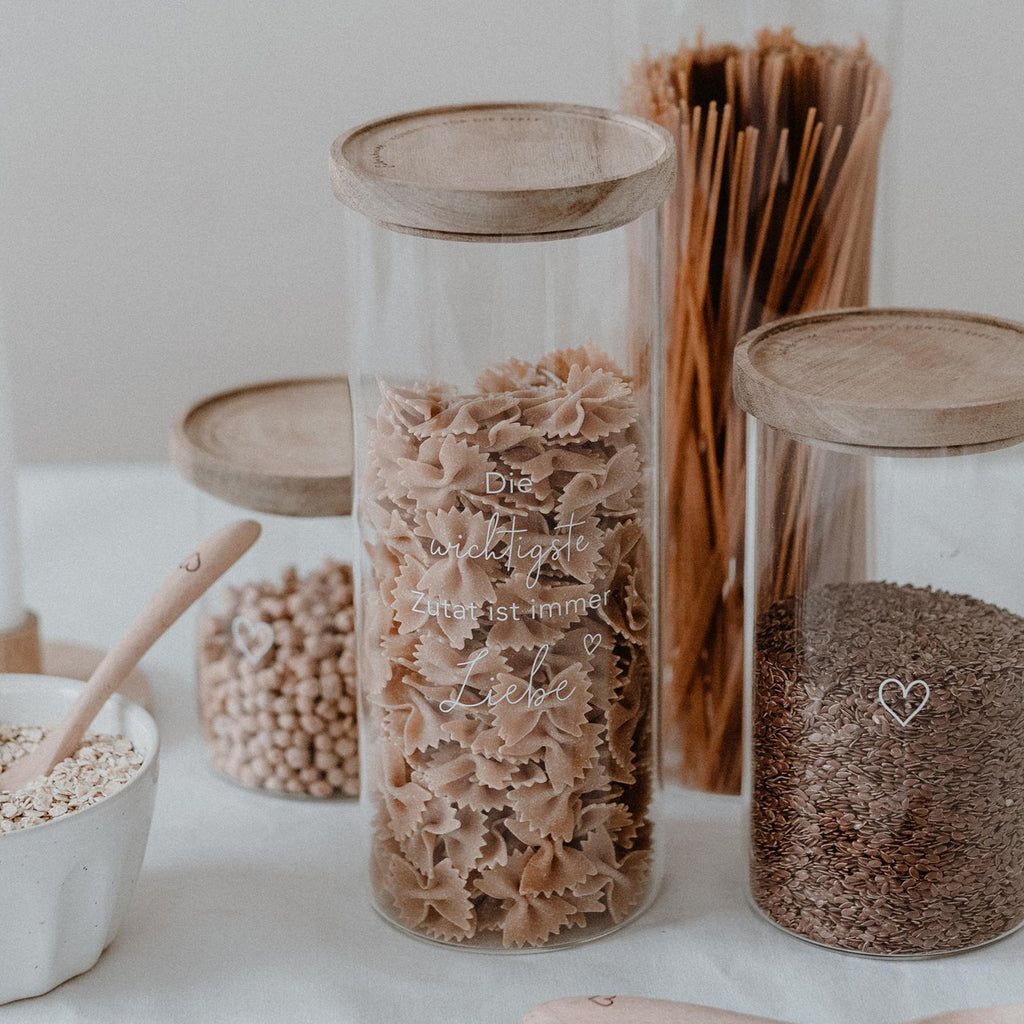 Glass Storage Jar – Ema's Table